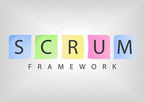 Scrum Agile Software Development Framework Stock Vector Image By ©