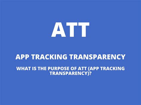 ATT App Tracking Transparency What Is It Krcmic Com