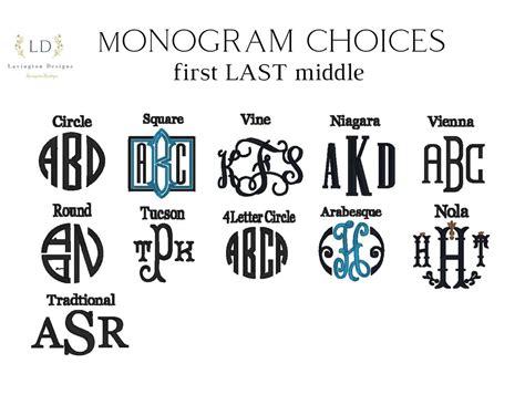 Monogrammed Weekenders Lavington Designs Llc