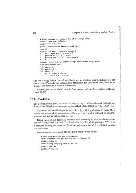 关于面板数据截面相关的问题 Stata专版 经管之家