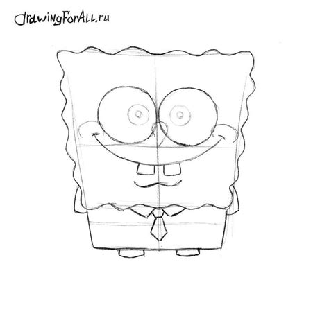 Губка боб рисунок карандашом 83 фото