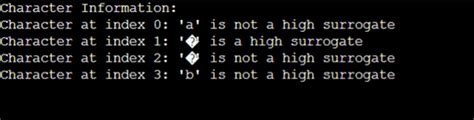 Char IsHighSurrogate String Int32 Method In C Tpoint Tech