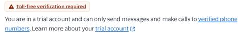 Twilio Toll Free Verification Process