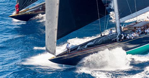 At The Maxi Yacht Rolex Cup J Class Yachts Are Back The New York Times