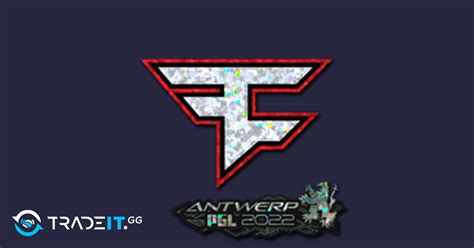 Sticker Faze Clan Glitter Antwerp 2022 Tradeit
