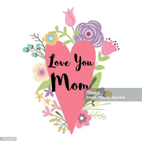 엄마 해피 어머니의 날 인사말 카드 하트 모양 구성 배너 스티커 포스터 카드 디자인 0명에 대한 스톡 벡터 아트 및 기타 이미지