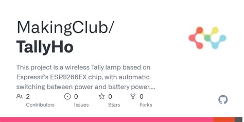 TallyHo README Zh CN Md At Main MakingClub TallyHo GitHub