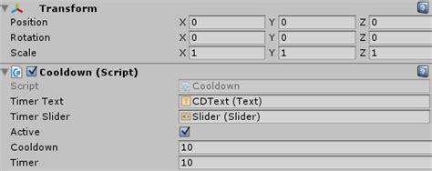 Unity Cooldown Timer Tutorial Unity3d Tutorials