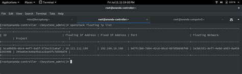 Openstack Launch An Instance Via Cli Part Vii Manage Floating Ip Address Jurnal