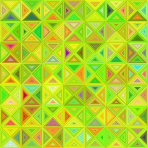 Lime Color Abstract Triangle Pattern Mosaic Background 39733402 Vector