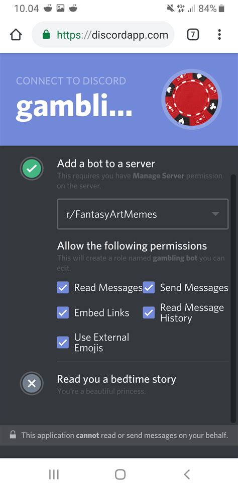 Why Can T I Get A New Bot In A Server I M A Moderator R Discordapp