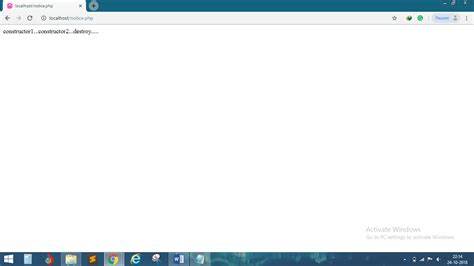 php oops destructor online tutorials library list