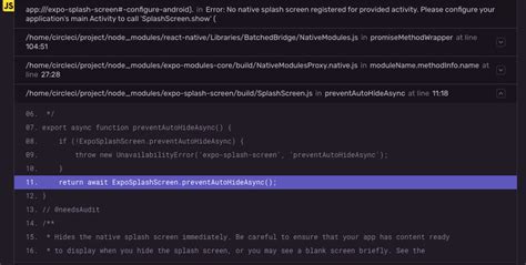 Android Expo Splash Screen Preventautohide Throw No Native Splash
