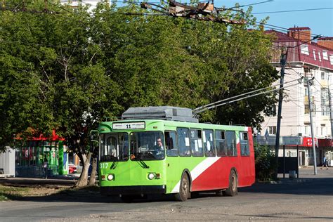 Йошкар Ола ЗиУ 682ГМ1 № 317 — Фото — Городской электротранспорт