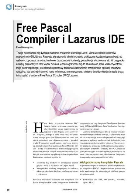 Free Pascal Compiler I Lazarus Ide Pdf