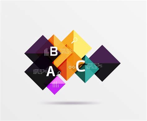 Premium Vector Square Geometric Abstract Background Vector Template Background For Workflow