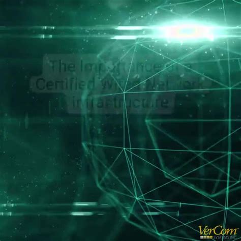 Vercom Systems Inc On Linkedin Cablecertification Networkinfrastructure