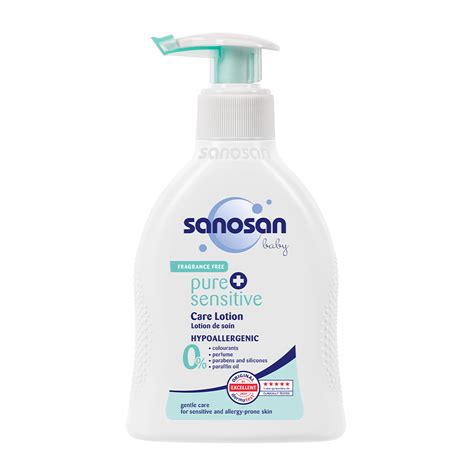 sanosan Baby Care Cream – moisturises for 24 hours - sanosan