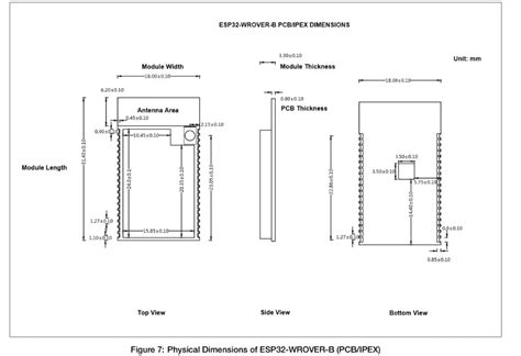 10 шт Esp32 Ipex Esp32 Wrover Ib Ipex антенный модуль на основе Esp32 D0wd Wi Fi Bt Ble