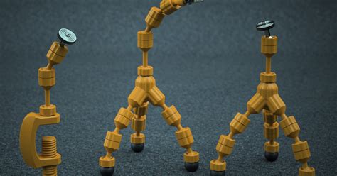 MultiLink Modular Articulated Arm With Joint Tripod And Clamp Options By Migueppc