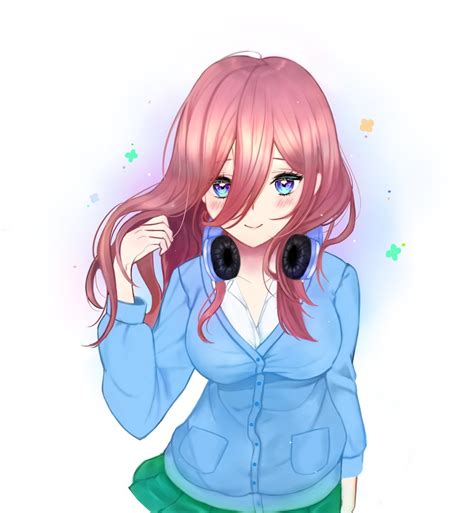 Nakano Miku Go Toubun No Hanayome Drawn By Sujinhong Danbooru