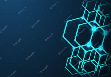 Premium Vector Molecule Structure Icon Form Lines And Triangles Point Connecting Network On