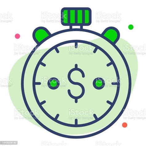 스톱워치 금융 관련 벡터 라인 아이콘 편집 가능한 스트로크 픽셀 완벽한 개념에 대한 스톡 벡터 아트 및 기타 이미지 개념 개념과 주제 계시기 Istock