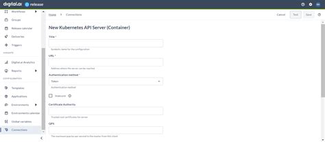 Kubernetes Container Plugin · Digitalai Release