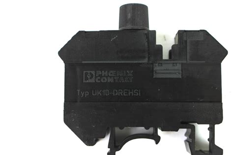 Phoenix Contact Uk10 Drehsi Fuse Terminal Block 400v
