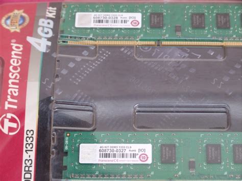 Transcend 4gb Kit Ddr3 1333mhz Memorije Za Pc Novogara Transcend 4gb Kit Ddr3 1333mhz Memorije Za Pc Novogara