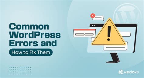 15 Common Wordpress Errors And How To Fix Them Wp Content