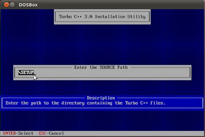 Turbo C For Ubuntu Linux Using Dosbox TURBO C FOR WINDOWS