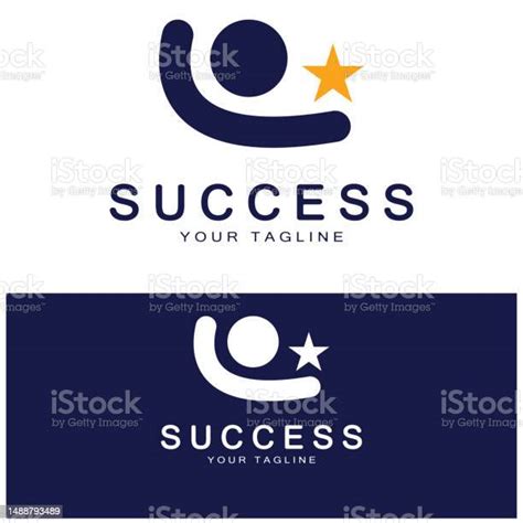 추상적인 사람들 성공 로고 Designfun 사람들 건강한 사람들 스포츠 지역 사회 사람들 상징 벡터 그림 개념에 대한 스톡 벡터 아트 및 기타 이미지 Istock