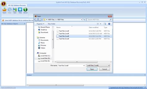 Sql Database Recovery Software Recover Mdf And Ndf Files