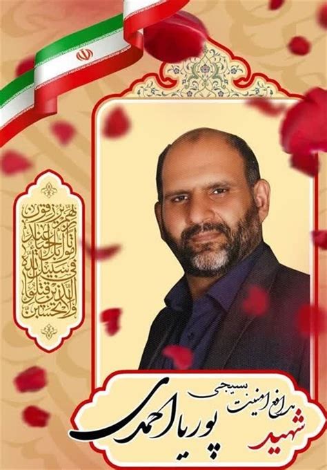 پوریا احمدی بسیجی مدافع امنیت، در اغتشاشات اخیر تهران به شهادت رسید تسنیم