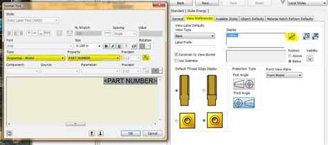 Solved Part Number In Drawing View Label Autodesk Community