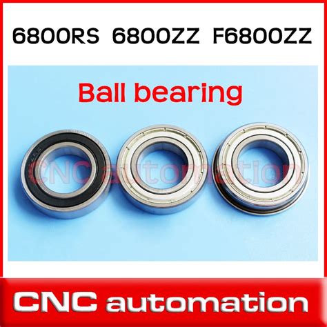 5pcs 6800 ZZ 10x19x5 Metric Thin Section Bearing 61800Z 6800ZZ 61800 ...