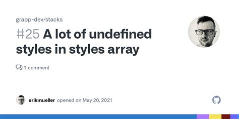 A Lot Of Undefined Styles In Styles Array · Issue 25 · Grapp Dev