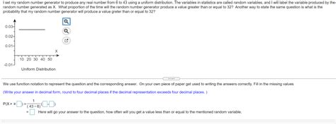 solved i set my random number generator to produce any real