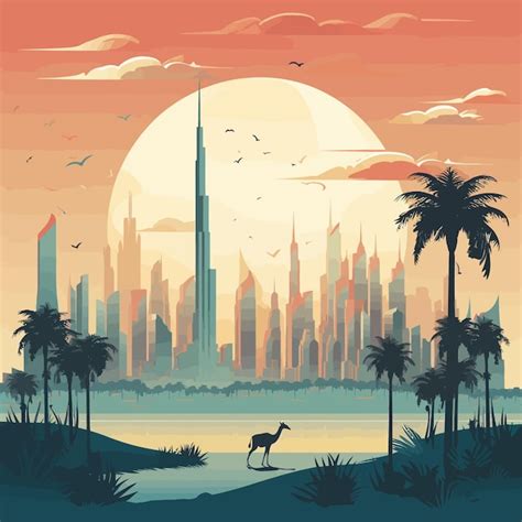 Premium Vector Illustration Of United Arab Emirates