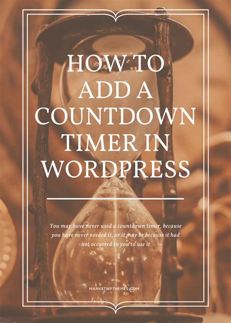 How To Add A Countdown Timer In Wordpress Wordpress Tutorial Countdown Tips Stepbystep
