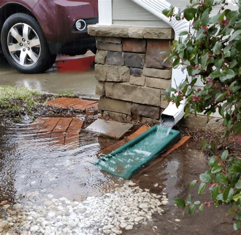 5 Downspout Runoff Drain Designs