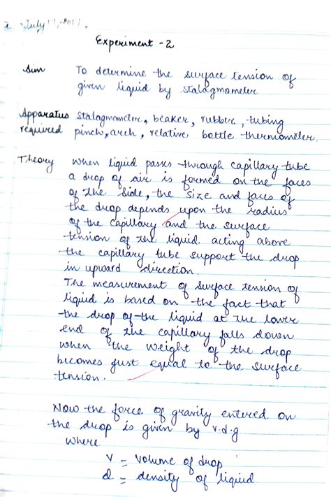 Chemsitry 1st Experiment Nly1 O Exptument To Detu Mimene Ulace Lemauow O Givt Auid By