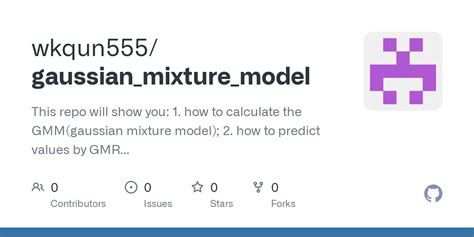 GitHub Wkqun Gaussian Mixture Model This Repo Will Show You How To Calculate The GMM