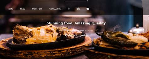 a collection of 20 restaurant website with html css and javascript