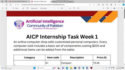 Nusaiba Khalid On Linkedin Aicommunity Pythonprogramming Internshiptask