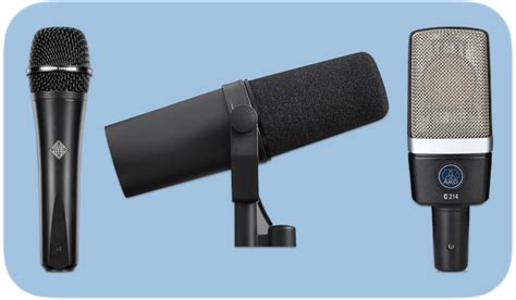 How To Choose A Microphone Dynamic Usb And Beyond Musicians Institute