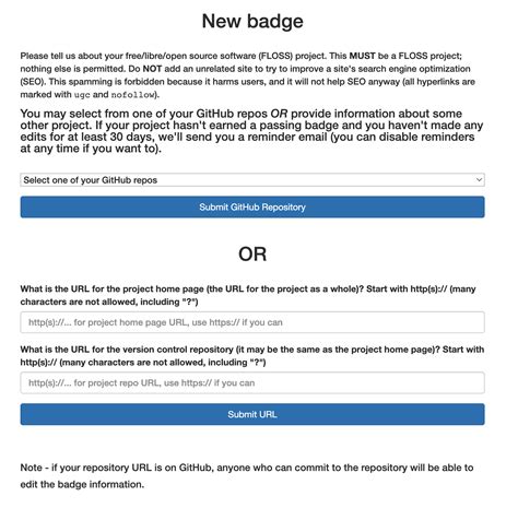 给你的开源项目获取一枚 Openssf 最佳实践徽章吧 云原生之路