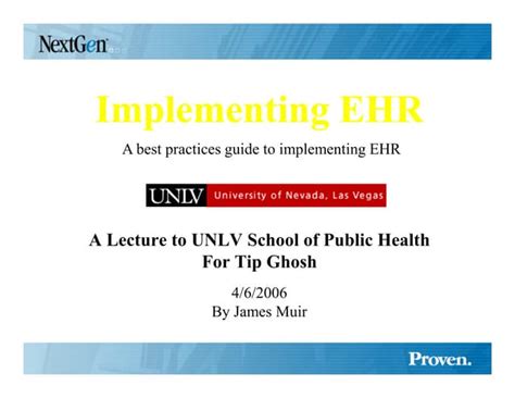 Successful Ehr Implementation Strategy And Tips Pdf