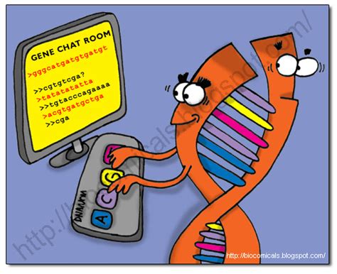 Bioinformatic Cartoon Biology Humor Biology Jokes Science Humor